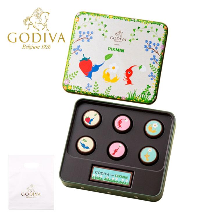 GODIVA ゴディバ meets ピクミン アソートメント 7粒入 チョコ チョコレート バレンタイン 2025 かわいい 子供 缶 : pikumin-cho001 : ティーブランド ...