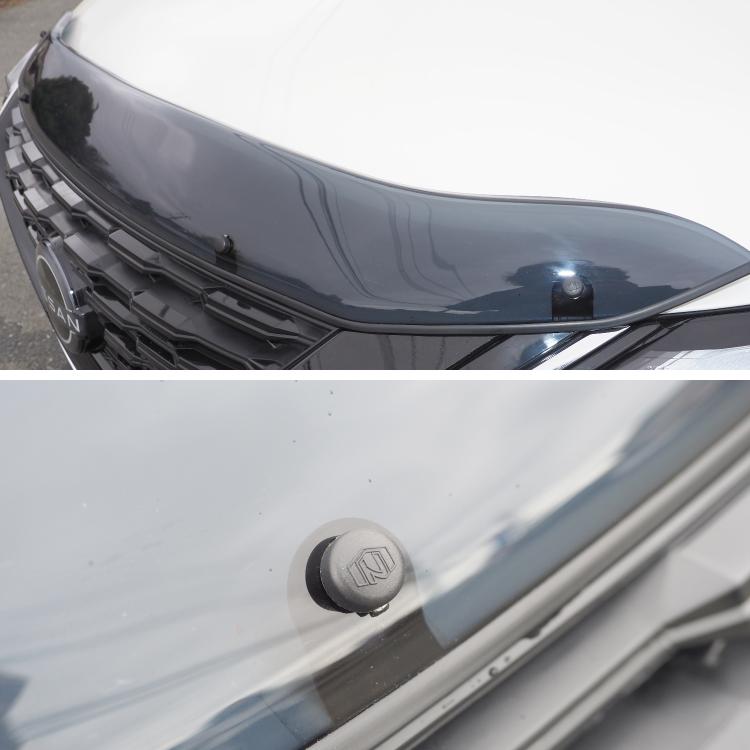 エクストレイル T33 ボンネットバイザー ボンネットバグガード バグガード フロントディフレクター オフロード 虫よけ : かりゆし730 - 通販 - Yahoo!ショッピング