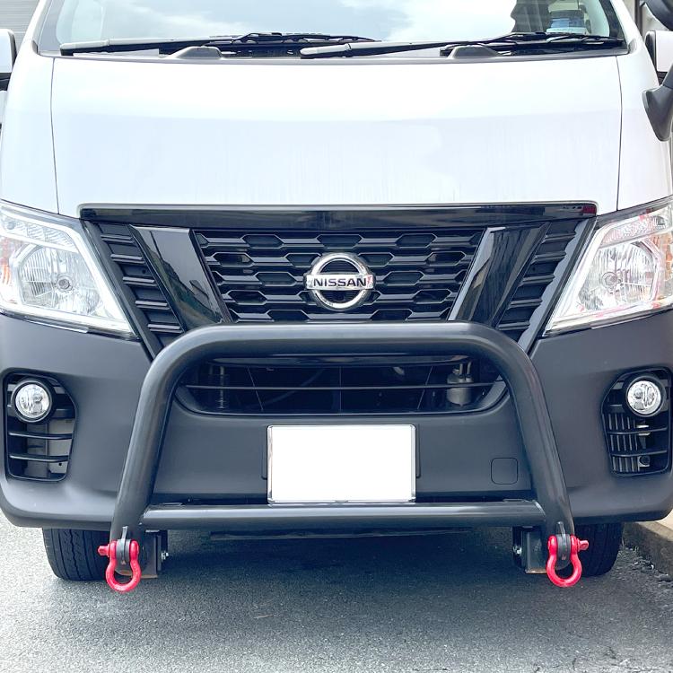 NV350 キャラバン E26 前期 後期 フロントバンパーガード グリルガード バンパーガード ブルバー オフロード プロテクター 外装 カスタム パーツ : かりゆし730 - 通販 ...