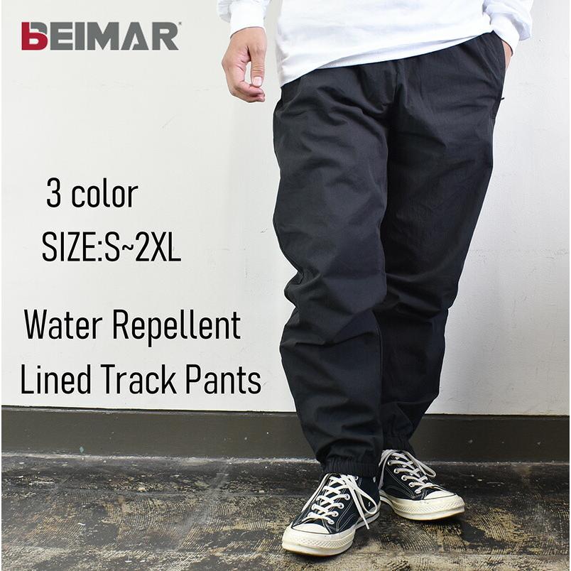 【S〜2XL】BEIMAR ビーマー Water Repellent Lined Track Pants WB103MTP BMWB103MTP ウォーターリパレント ライントラックパンツ ...