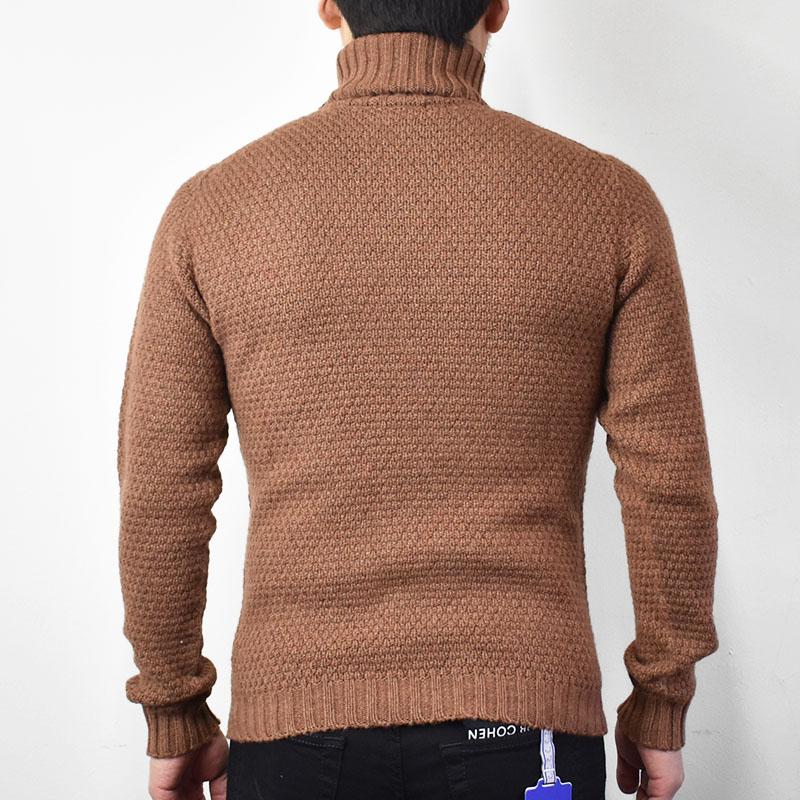 Drumohr ドルモア 4G Middle turtle neck cable knit D4W124 4 Drumohr ドルモア 4G Middle turtle neck cable knit D4W124 4