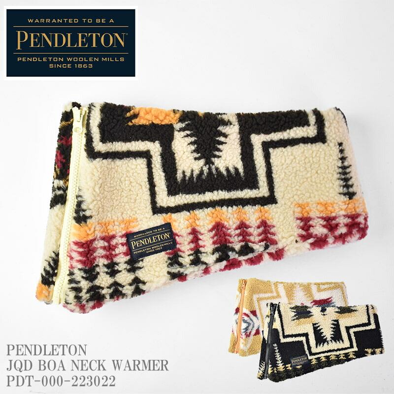 PENDLETON ペンドルトン JQD BOA NECK WARMER PDT-000-223022 ジャガード ボア ネックウォー マー チーフジョセフ柄 マフラー 防寒 ユニセックス ...