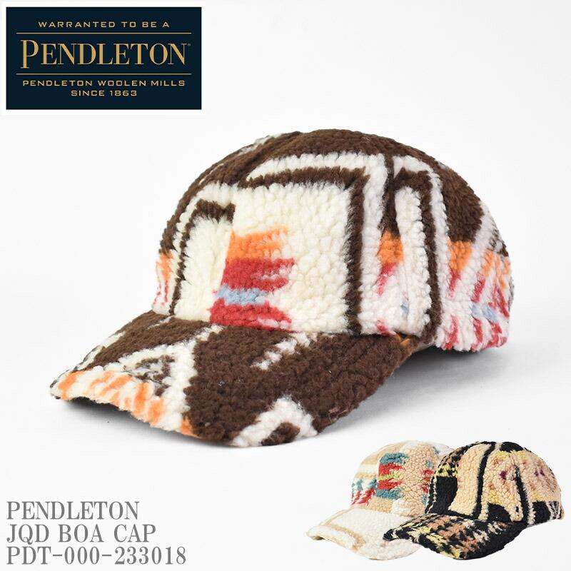 PENDLETON ペンドルトン JQD BOA CAP PDT-000-233018 ジャガード ボア キャップ チーフジョセフ柄 帽子 防寒 メンズ レディース ユニセックス : Mr ...
