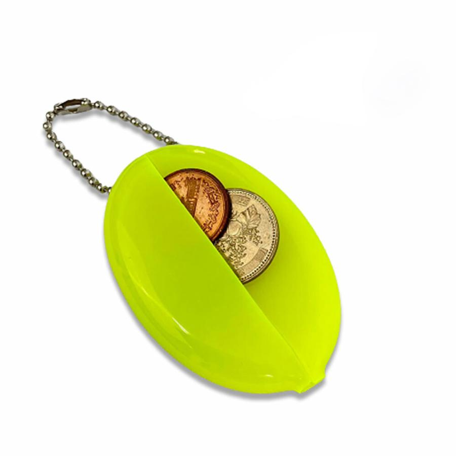THRASHER スラッシャー Quikey coin case THR-005 クイキー コインケース 米国製 ロゴ ネオンカラースケーター ...