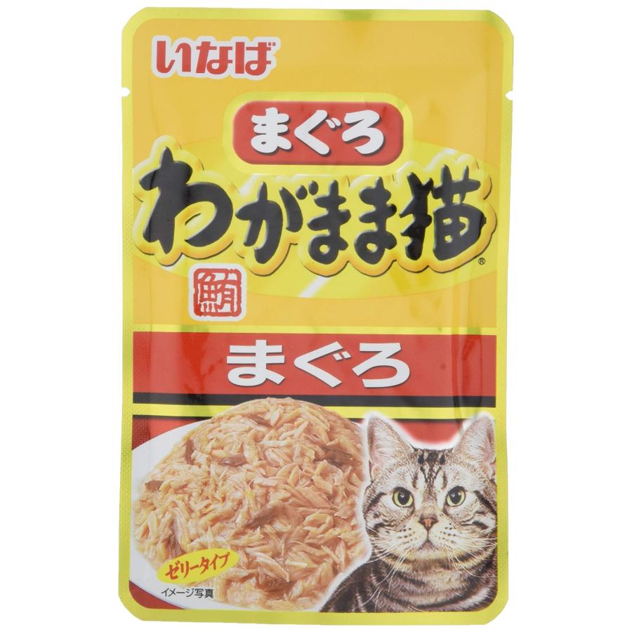 いなば わがまま猫パウチ まぐろ 40g 12個セット : MRN’s SHOP Yahoo!店 - 通販 - Yahoo!ショッピング