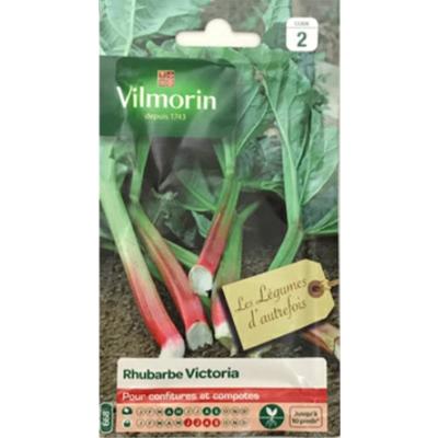 【フランスのハーブの種】Vilmorin社 ルバーブVictoria《固定種》 V-831 酸味が爽やか！お菓子作りに大活躍の伝統ルバーブ : ミセスリビング - 通販 - Yahoo!ショッピング