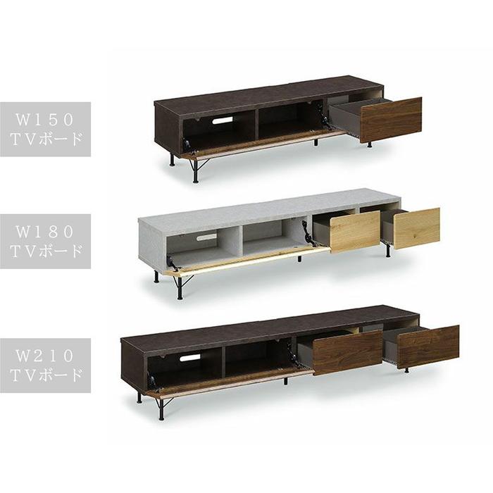 テレビボード 幅210 TVボード 収納 リビングボード モダン おしゃれ新生活 一人暮らし 体育祭 遠足 GW アパート マンション : 大川家具ショップ - 通販 - Yahoo!ショッピング