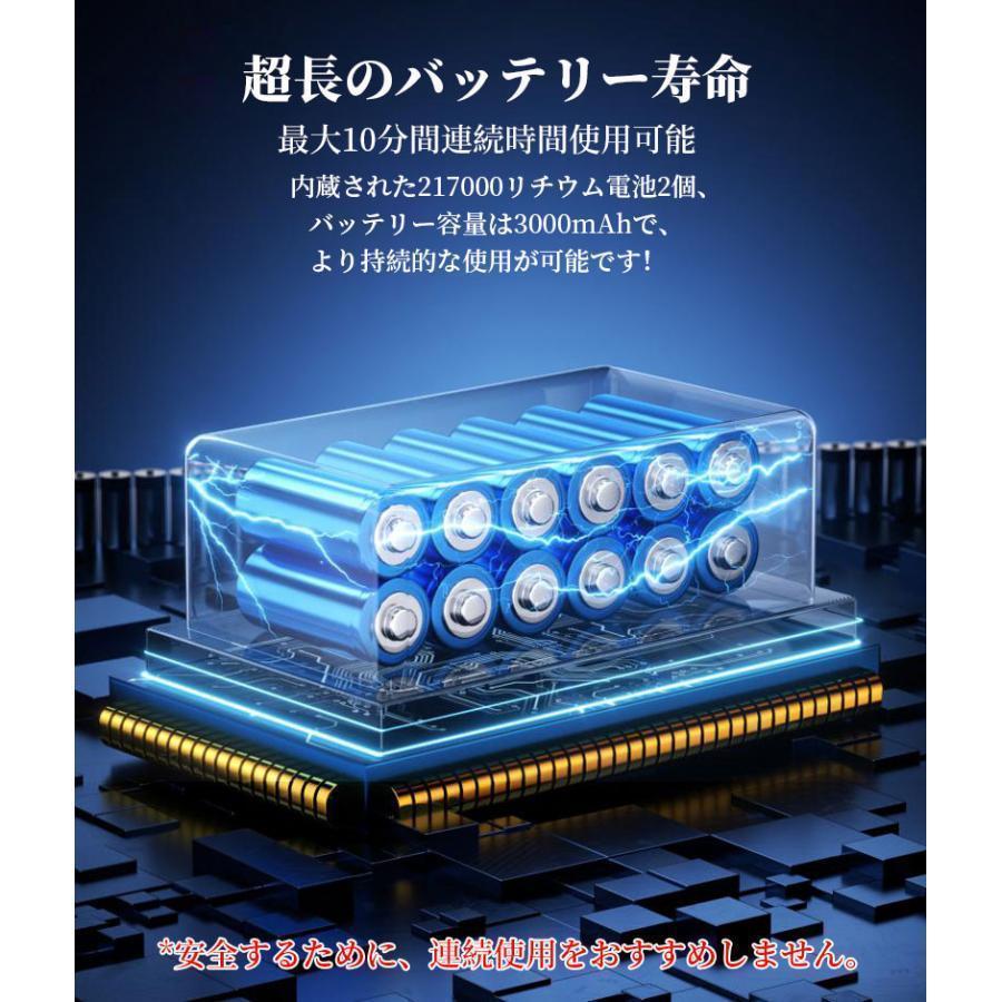 X6mini/X64/X64PRO ミニ 暴力ターボファン 車用バイオレント ブロワー ターボジェットファン 64mm ダクトファンブラシレスモーター送風機 風速66m/s 4000mAh ...