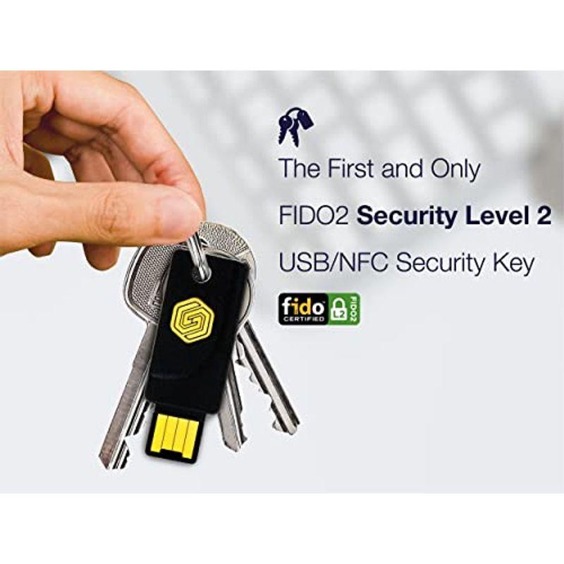 GoTrust Idem Key - A. USBセキュリティキー FIDO2 最高セキュリティレベルL2認定。USB-AおよびNFCインタ ...