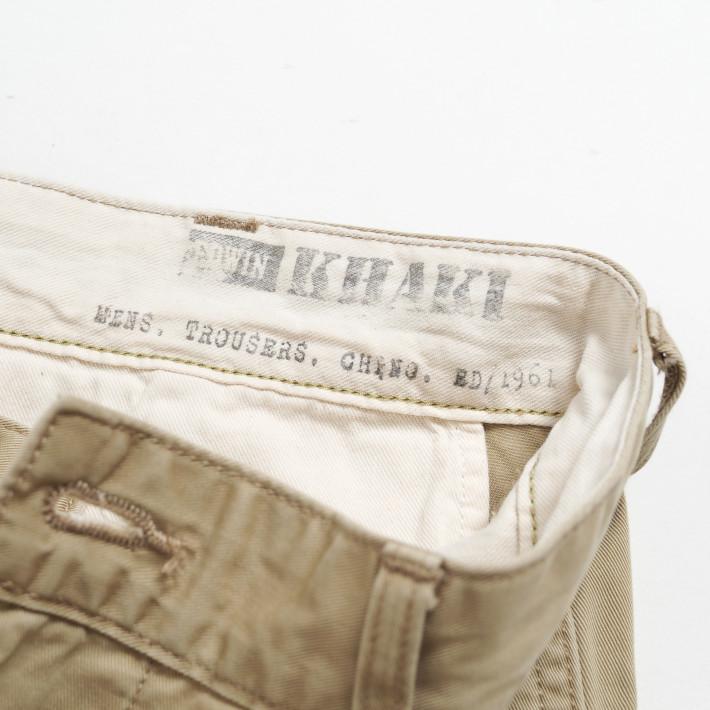 KHAKIS EDWIN エドウィン チノパンツ タックテーパードチノ (K0705) メンズファッション ブランド : M’S ...