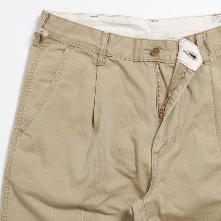 KHAKIS EDWIN エドウィン チノパンツ タックテーパードチノ (K0705) メンズファッション ブランド : M’S ...