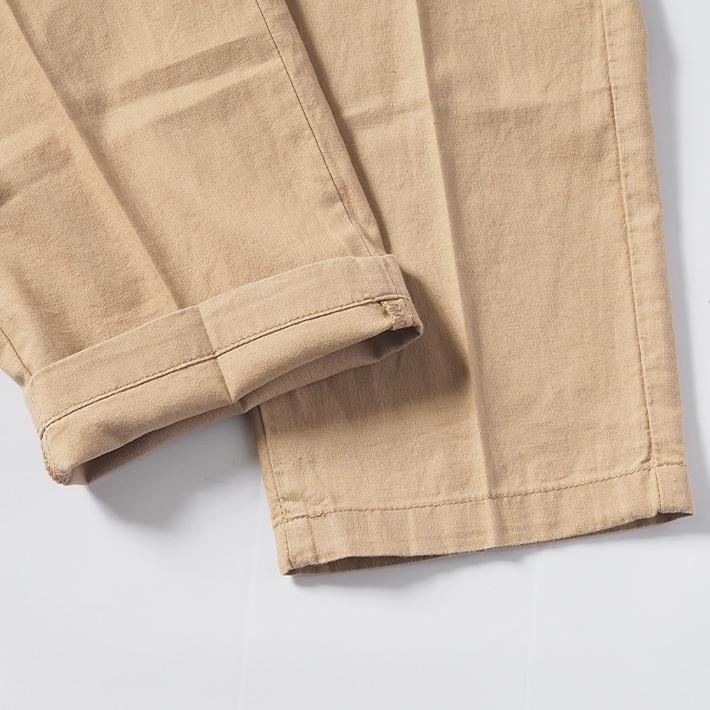 EDWIN エドウィン EASY WEAR イージートラウザー シャンブレー 麻 (EEW03) メンズファッション ブランド : M’S SANSHIN エムズサンシン - 通販 ...