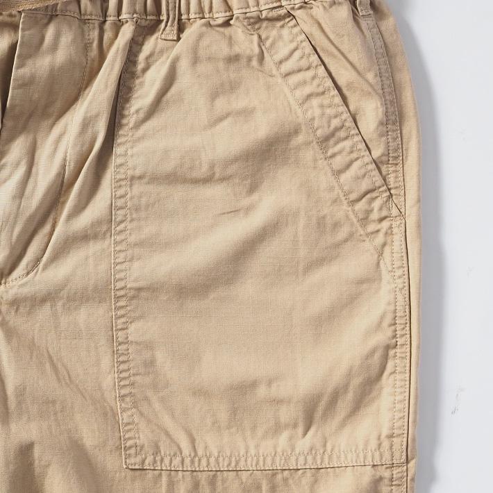 EDWIN エドウィン EASY WEAR イージーベイカーパンツ シャンブレー リップストップ (EEW04) メンズファッション ブランド : M’S SANSHIN エムズサンシン ...