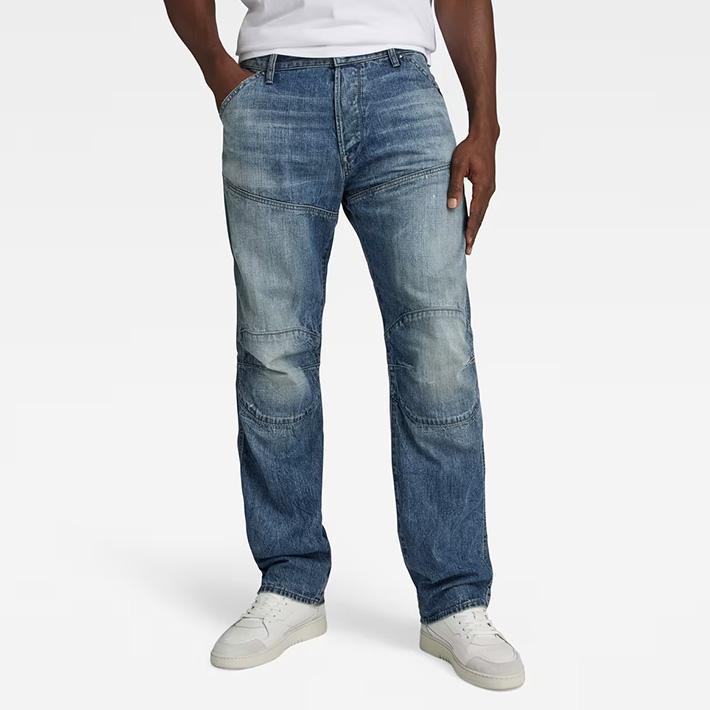 G-STAR RAW ジースターロウ ELWOOD 5620 ジーンズ デニムパンツ ペンキ 色落ち 3Dデニム レングス30 (D23699 ...