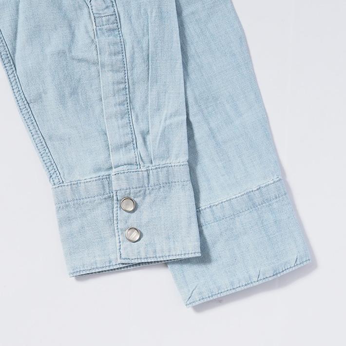 Levi's LEVIS リーバイス ウエスタンシャツ デニムシャツ 長袖 (857440041 857440047) メンズファッション ...