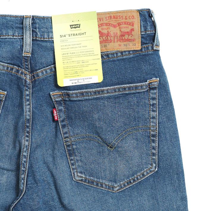 セール リーバイス 514 ストレート ジーンズ デニムパンツ ストレッチ (005141657/005141658) メンズファッション ...