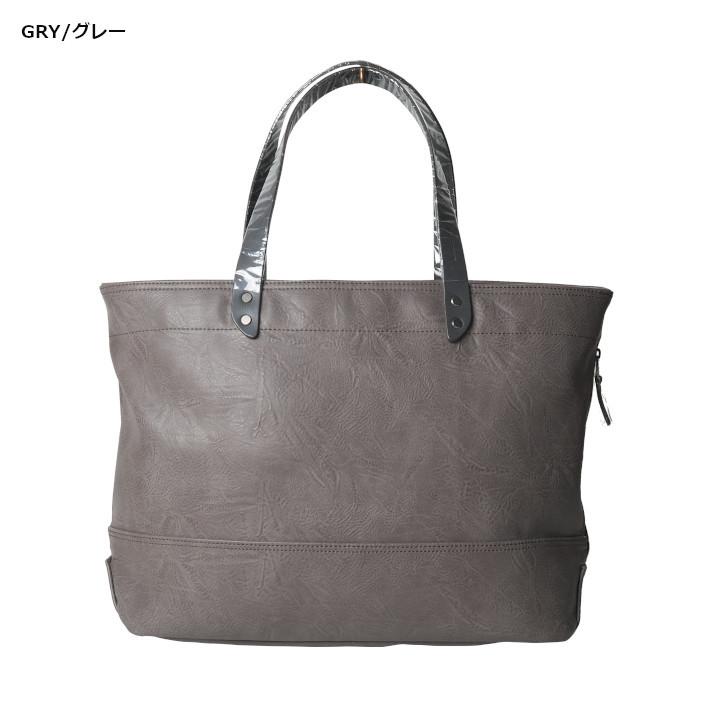 MOUSTACHE ムスタッシュ レザートートバッグ 合成皮革 サイドZIP MOUSTACHE ムスタッシュ レザートートバッグ 合成皮革 サイドZIP