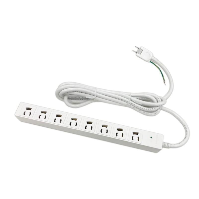 MSソリューションズ OAタップ 電源タップ 3P 8個口 抜け止めロック 1m マグネット プレゼント ギフト : LEPLUS SELECT Yahoo!店 - 通販 - Yahoo!ショッピング