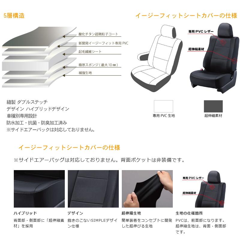 Bellezza C-HR [NGX10 / NGX50][H28/12-]品番T368・ベレッツァ イージーフィットシートカバー 初回取付破損保証付き : エムズオートカンサイ ヤフー店 ...