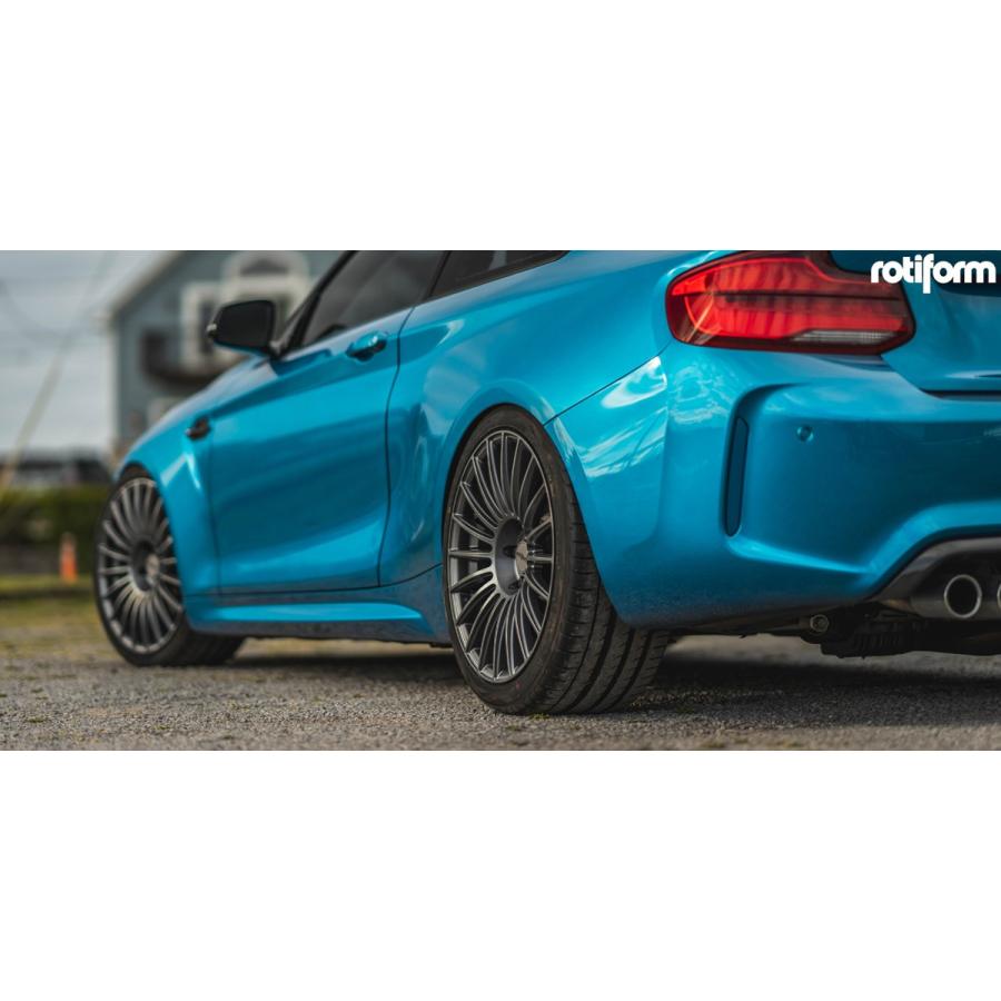 ROTIFORM BUC 20インチ 8.5 5H 112 +45 matte anthracite(炭色) 1本 : 101-roti-buc-ant-02 : ミヤデラタイヤ - 通販 ...