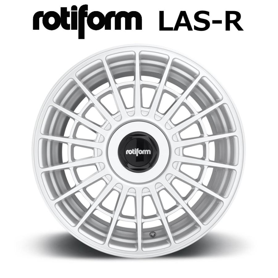 ROTIFORM LAS-R 19インチ 8.5 5H 112/114.3(マルチ) +45 Silver / Machined 1本 ...