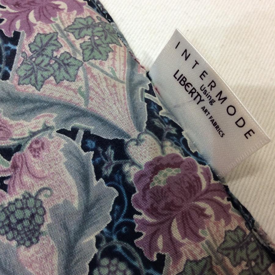 LIBERTY. 新品☆INTERMODE LIBERTY インターモード リバティ ショール パープル系 花柄【クリックポスト可】 : エム ...