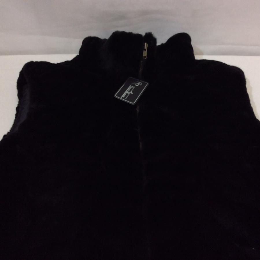 【値下げ】新品☆ウィーゼル リアルファーベスト レディース F ブラック 毛皮 :p419-2:エムズガーデンマーケット ヤフー店 - 通販 - Yahoo!ショッピング