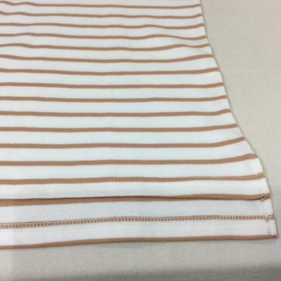 新品☆cecchini 半袖 オーガニックコットンチュニック LL ホワイト×ベージュ ボーダー柄【クリックポスト可】 : エムズガーデンマーケット ヤフー店 - 通販 - Yahoo!ショッピング