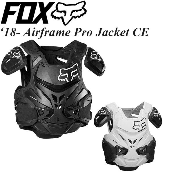 フォックス FOX チェストプロテクター エアフレーム プロ ジャケット Airframe Pro Jacket CE : モータースポーツ ...