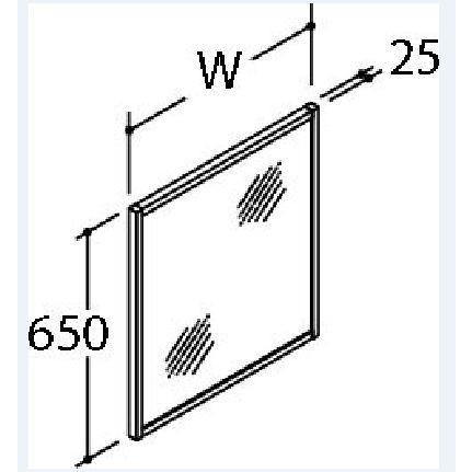 INAX ☆送料無料 MNS-751K-P / 洗面化粧台 ピアラ ミラーのみ 1面鏡 間口750mm : MSI - 通販 - Yahoo!ショッピング
