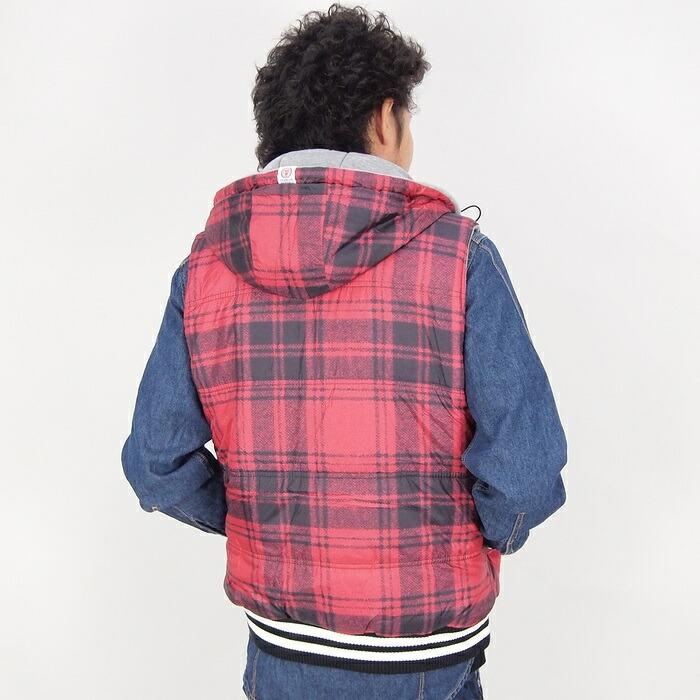 【セール 40％OFF】フランクリン マーシャル FRANKLIN & MARSHALL ジャケット ナイロン ベスト リバーシブル アウター ...