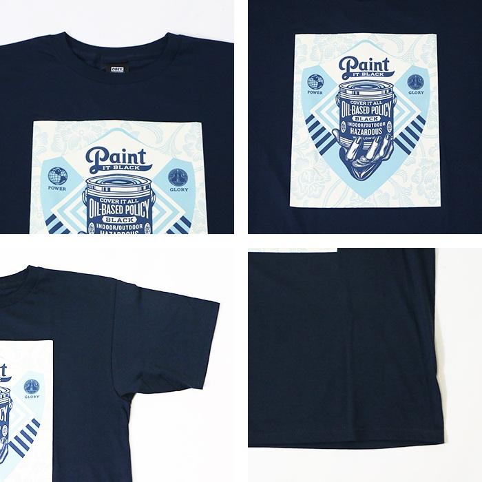 OBEY 【セール 40％OFF】 オベイ tシャツ 半袖 プリント スケートボード ストリート系 メンズ men's 正規品 1630-820-08W-HT-19U/1630-820-08N ...