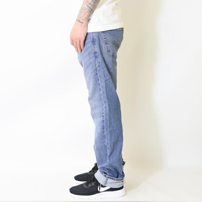Levi's リーバイス 505 ストレート クール COOL 夏素材 涼しい levis levi's ライトブルー ミッドブルー ワン ...