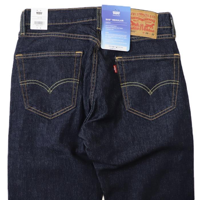 Levi's リーバイス 505 ストレート クール COOL 夏素材 涼しい levis levi's ライトブルー ミッドブルー ワン ...