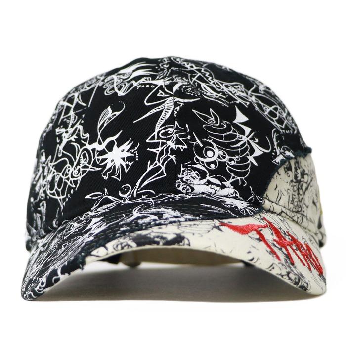 NEW ERA（ニューエラ） キャップ ストラップバック コラボ 岡本太郎 TARO OKAMOTO 代表作 芸術家 現代美術 太陽の塔 ロゴ ...