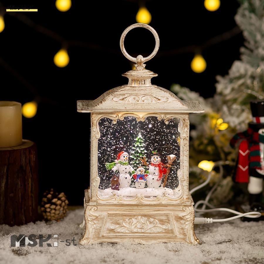 スノーイングハウスライト サンタクロース スノードーム オルゴール 置物 プレゼント おもちゃ クリスマスプレゼント 誕生日 ギフト : p21008627bc8f : MSK1ストア ...