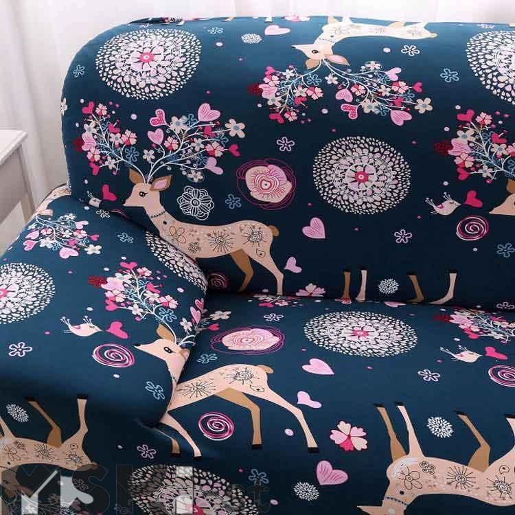 クリスマス ソファカバー どんな形でも 一体型 替えソファカバー クッションカバー 伸縮 保護カバー 伸びる 防塵 肘付き ストレッチ フィットタイプ : MSK1ストア - 通販 ...