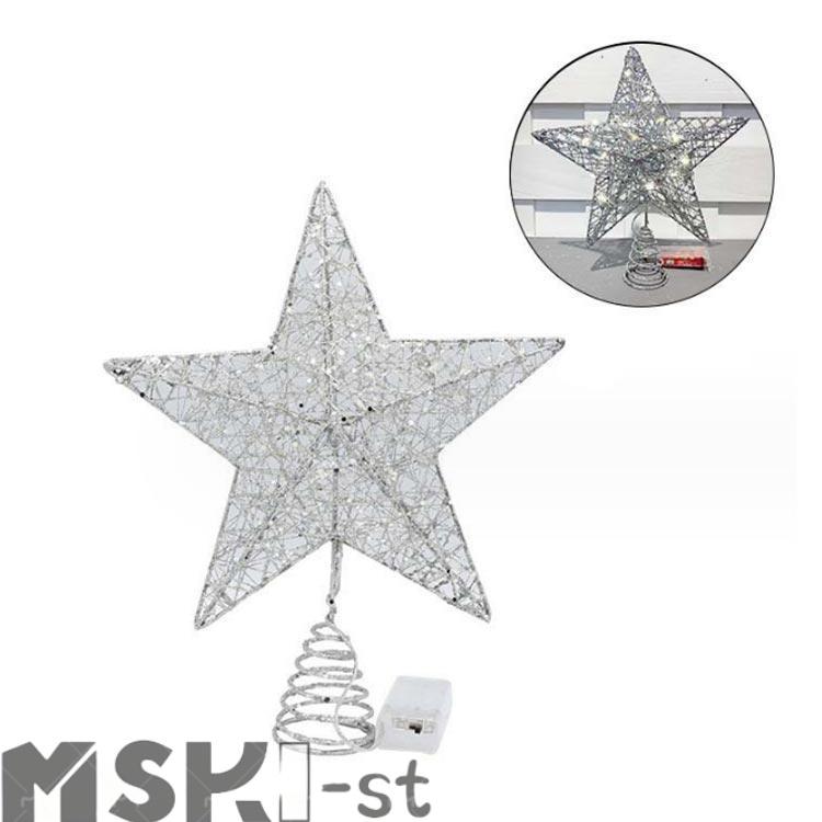 クリスマスツリー 星 トップ スター 4サイズあり トップスター ライト 電池式 LED クリスマスツリー装飾 クリスマス用 飾り 装飾 ツリートップ : MSK1ストア - 通販 ...