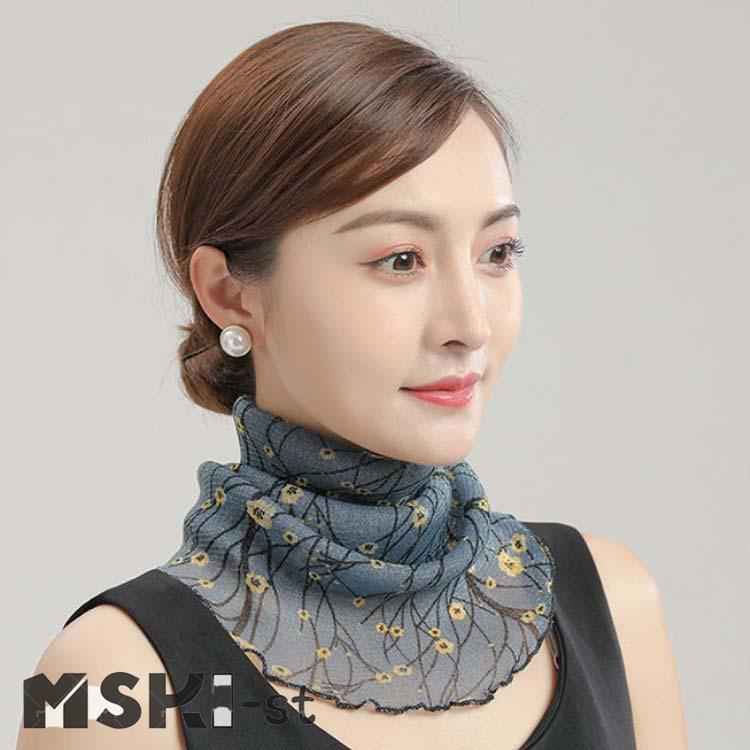 2枚セット ネックカバー レディース 首 シワ隠し ネックウォーマー スカーフ おしゃれ 首巻き 傷隠し 日焼け対策 薄手 春夏 夏 UVケア きれい : MSK1ストア - 通販 ...