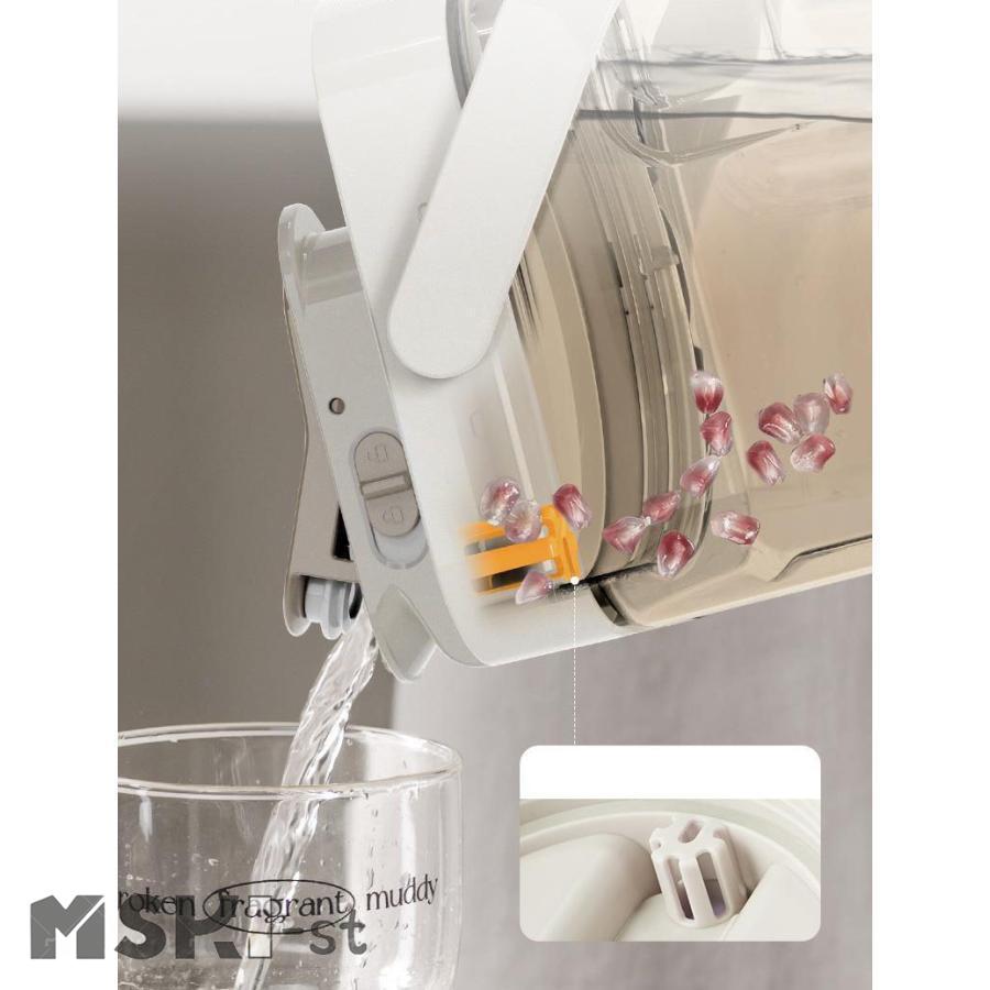 【2点目500円引き】麦茶ポット 冷水筒 ピッチャー 横置き 耐熱 3.5L 洗いやすい ハンドル ロック付き お茶ボトル ミニウォーターサーバー 冷蔵庫 大容量 : MSK1ストア - 通販 ...