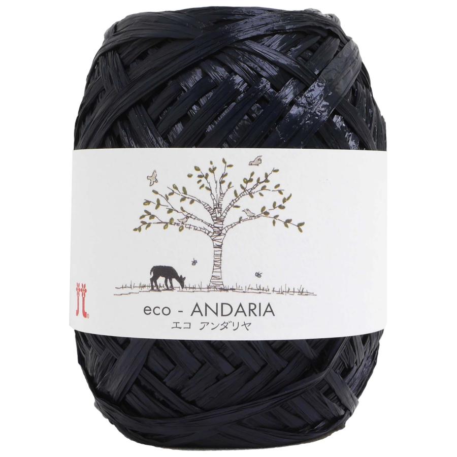 ハマナカ エコアンダリヤ クラフト 並太 col.30 ブラック 系 40g 約80m 5玉セット 0200 ブラック系 : Ms&Ks - 通販 - Yahoo!ショッピング