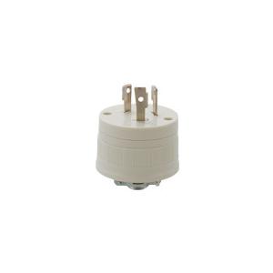 Panasonic パナソニック WF6330W 接地2P30A引掛キャップ コードグリップ付 ミルキーホワイト 圧着端子付 : エムズライト ...