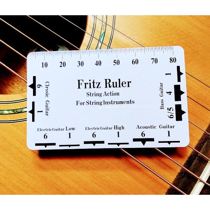 Fritz ruler 弦高・弦間微調整 エレキギター アコースティックギター ベースギター : エムズモノショップ - 通販 - Yahoo ...