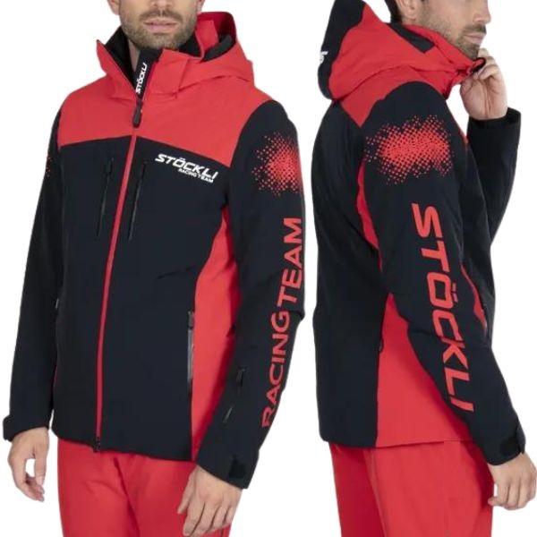 REXXAM ストックリ スキーウエア WRT ジャケット & パンツ レッドブラック/レッド STOCKLI SKI JACKET RACE ...