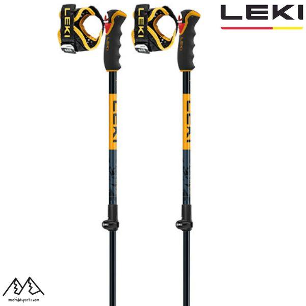 UVEX レキ 調整式 ストック スピットファイヤー ヴァリオ 3D LEKI SPITFIRE VARIO 伸縮式 ポール 65367101 ...