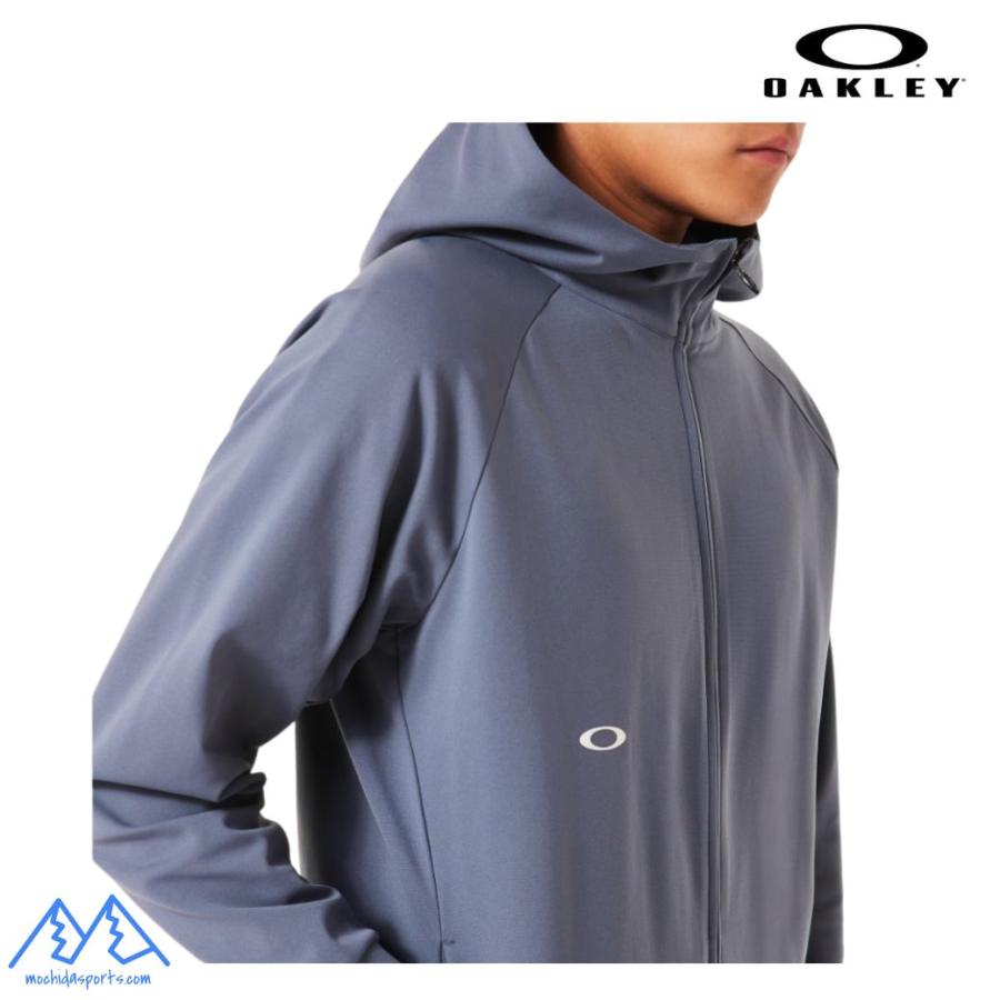 OAKLEY（オークリー） フリース フーディ ジャケット トレーニングジャケット ブルー OAKLEY O-Sync Pack Lt ...