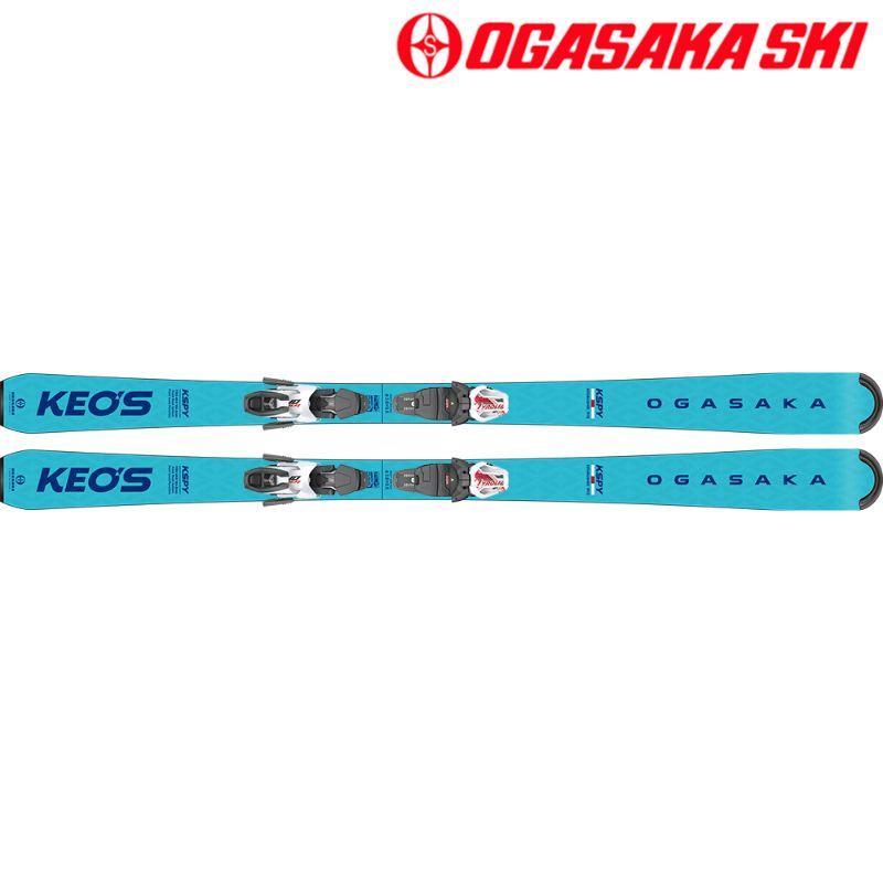 OGASAKA オガサカ スキー KEO'S ケオッズ KS-PY/BL ブルー + TYROLIA SLR10 GW ビンディングセット KS PY KS-PY-BL-SLR10 : MSP ...