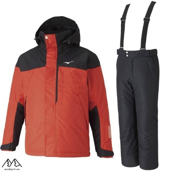 MIZUNO ミズノ スキーウエア スキースーツ ブラック レッド SNOW SKI SUIT Z2MG1355-76 : MSP NET SHOP - 通販 - Yahoo!ショッピング