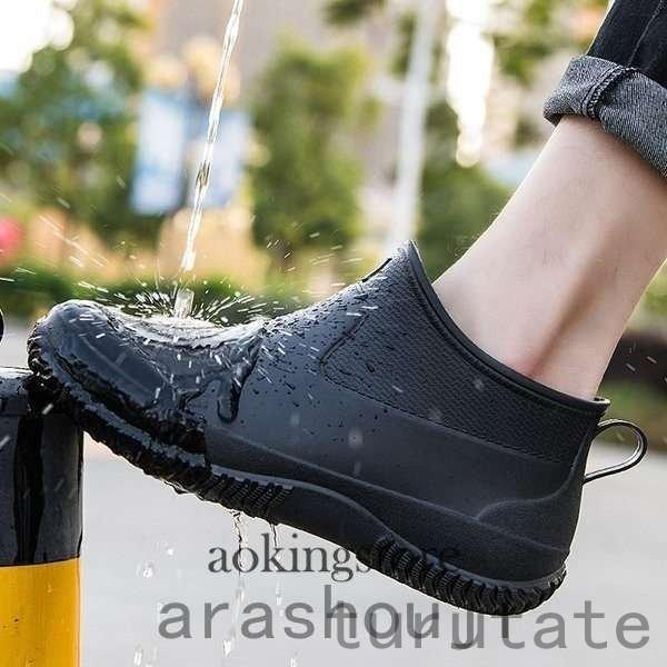 レインシューズ レインブーツ メンズ レディース 完全防水 滑り止め 男女兼用 ショートブーツ 防水 おしゃれ 梅雨対策 柔らかい 軽量 ...