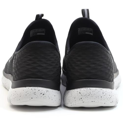 スケッチャーズ メンズ スリップインズ サミッツ - コルボス 幅広 4E ブラック/グレー ウォータープルーフ SKECHERS Slip-ins SUMMITS - CORBOS ...